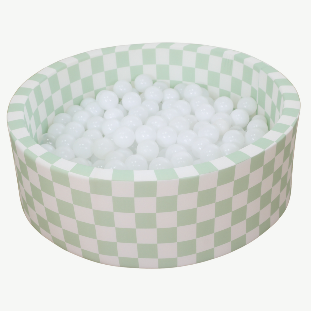 Foam Boucle Ball Pit + 200 White Balls – The Playtime Store
